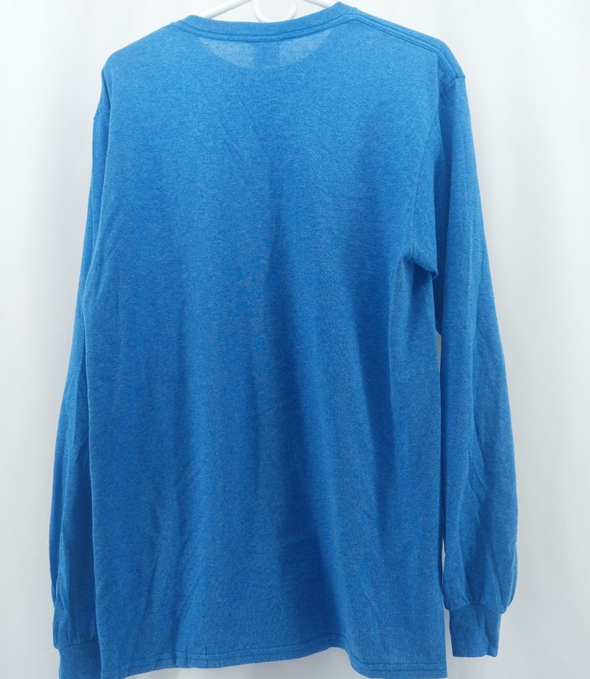 3 pack Delta Pro Weight Adult Plain Long Sleeve T-shirts Medium | eBay