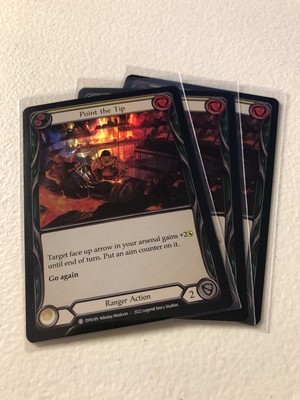 3x Point the Tip Yellow Foil Play Set 1st Edition Dynasty Flesh And ...