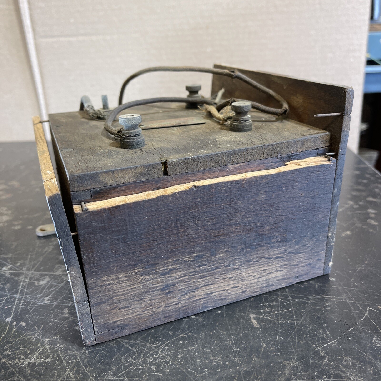 Antique National Coil Dual C22 Wooden Buzz Coil Ignition Automobile ...