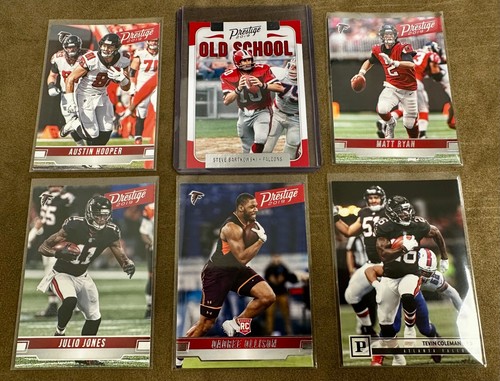 Atlanta Falcons Football Card Lot- J Jones, M Ryan, Hooper,Ollison ...