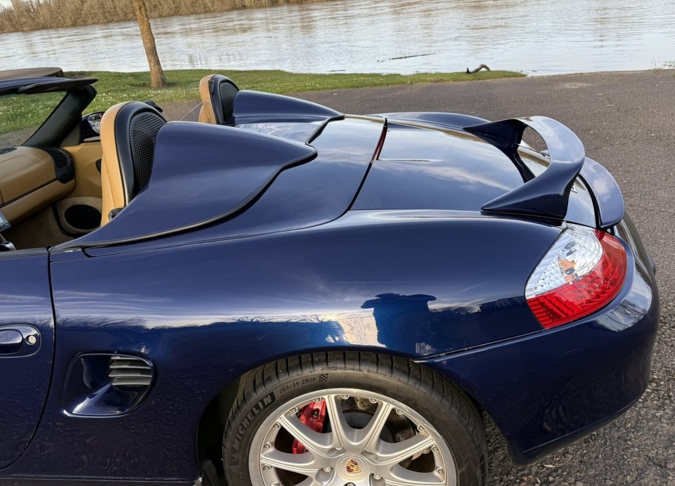 Porsche 96-12 Boxster 986 987 Humps Speedster Humps Painted Lapis Blue ...