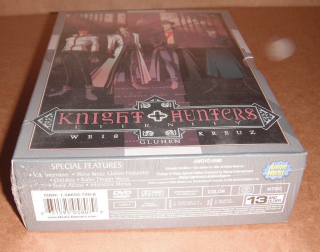 Knight Hunters: Eternity - Complete Collection (DVD, 2005, 3-Disc Set ...