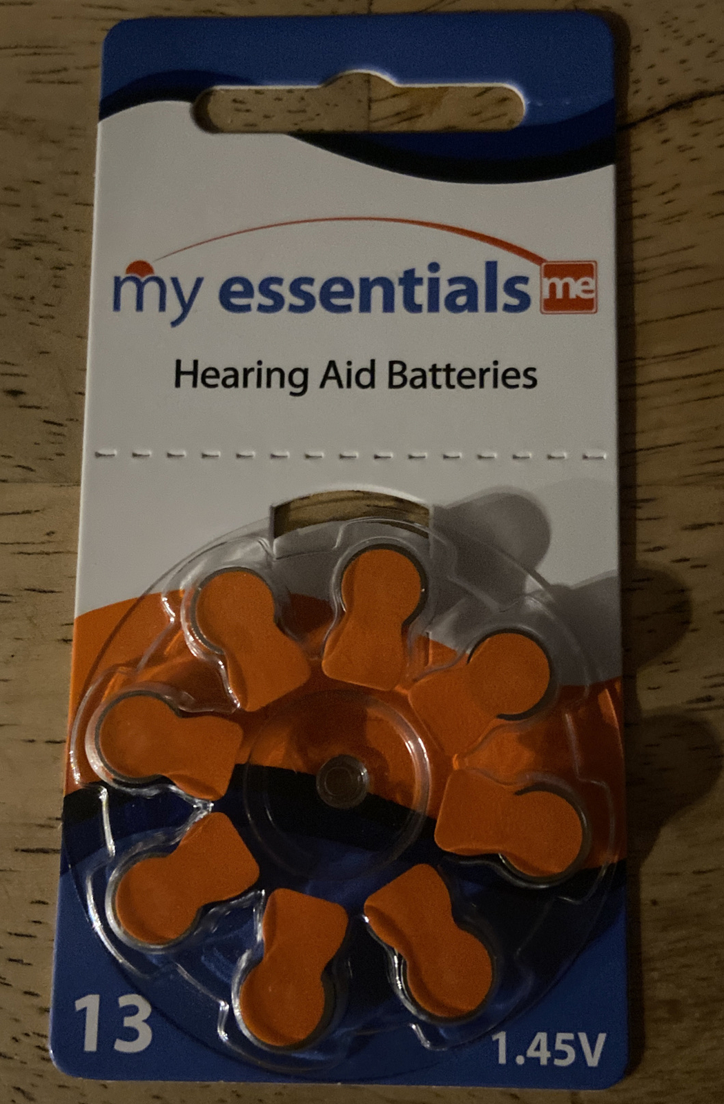 My Essentials Hearing Aid Battery 13 ~ 1.45v New 8 Batteries: 1 Package | eBay
