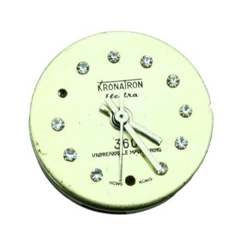 Kronatron Electra Roseba RW 650 Watch Movement 1 J Size 8.5''' = 19.2 ...