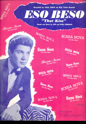 PAUL ANKA Sheet Music "Eso Beso (That Kiss)" | eBay