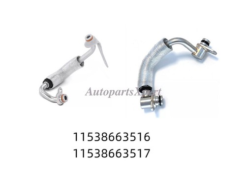 For BMW E84 F25 F15 F10 F20 X3 X5 Turbocharger Coolant Hose 11538663516 ...