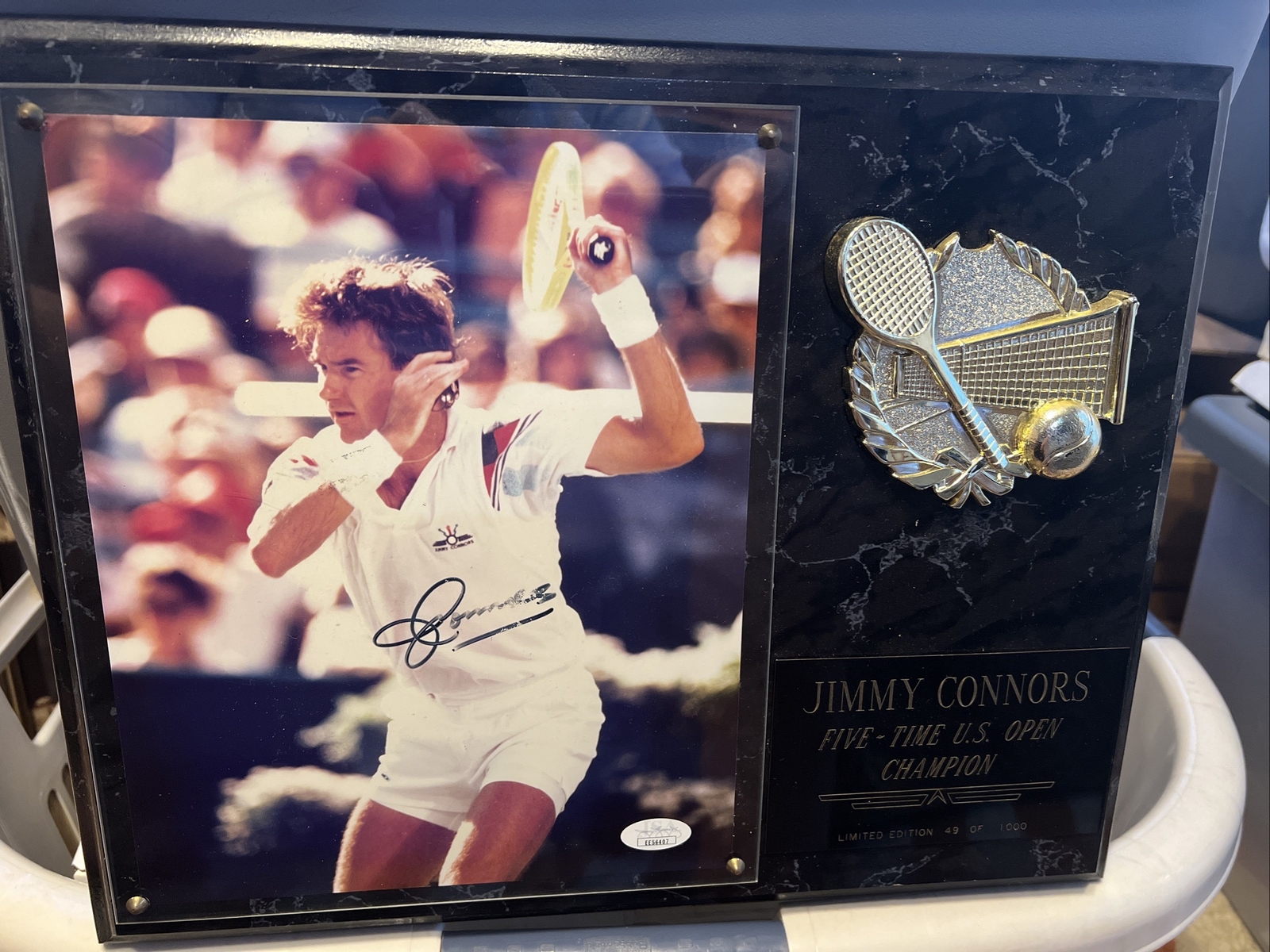 Jimmy Connors Autographed Memorabilia | Signed Photo, Jersey ...