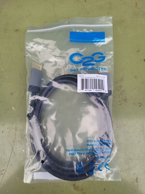 Brand New C2G 2m Select High Speed HDMI Cable with Ethernet (6.6ft ...