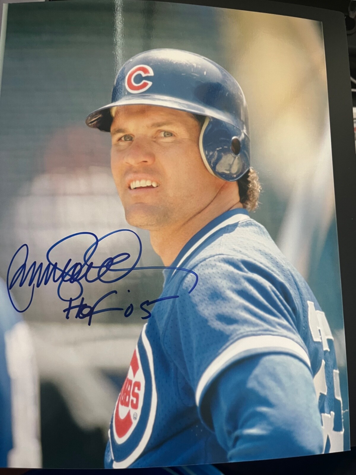 Ryan Sandberg signed 11x14 photo Chicago Cubs | eBay