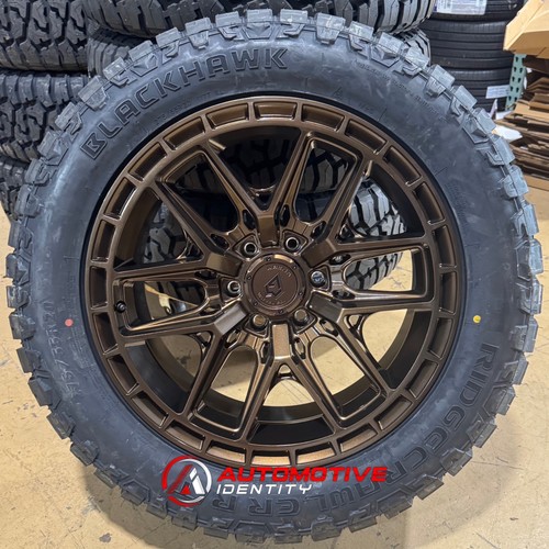 20x9 Arena Battle Bronze Wheels 33" RT AT Tires 6X5.5 Toyota Tundra ...
