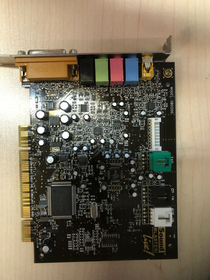 Creative Labs Sound Blaster Live! SB0200 Dell 0R533 PCI Audio Sound ...