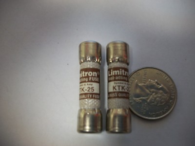 Cooper Bussmann Ktk 25 Fuses (Lot Of 3) | eBay