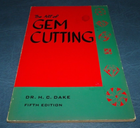 The Art of Gem Cutting Complete by Dr H.C. Dake 5th Edition 1954 ...
