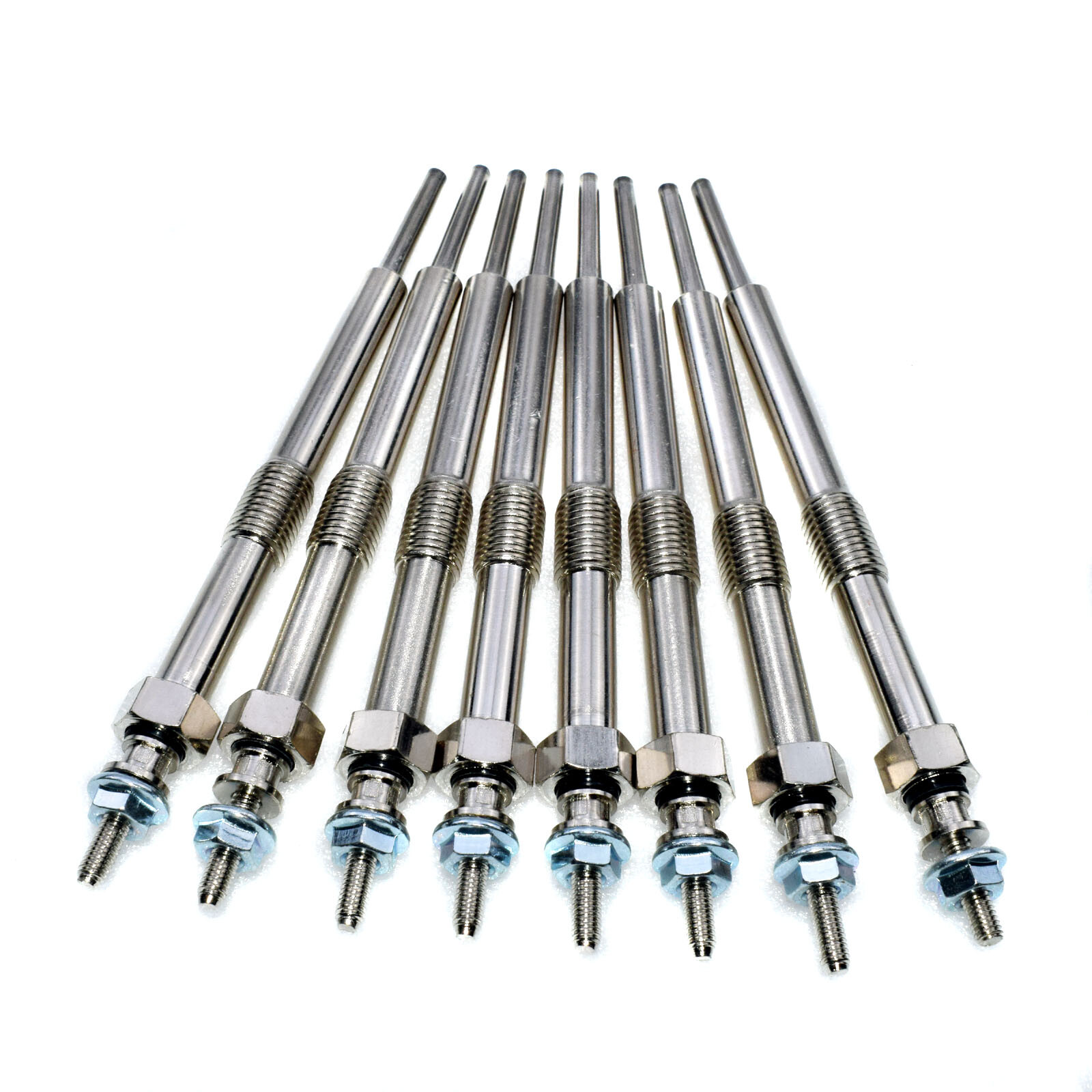 8Pc Ignition Diesel Header Glow Plug for Chevy Express Silverado Sierra ...