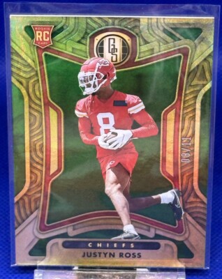 2022 Gold Standard Justyn Ross #131 Green Foil 09/11 | eBay