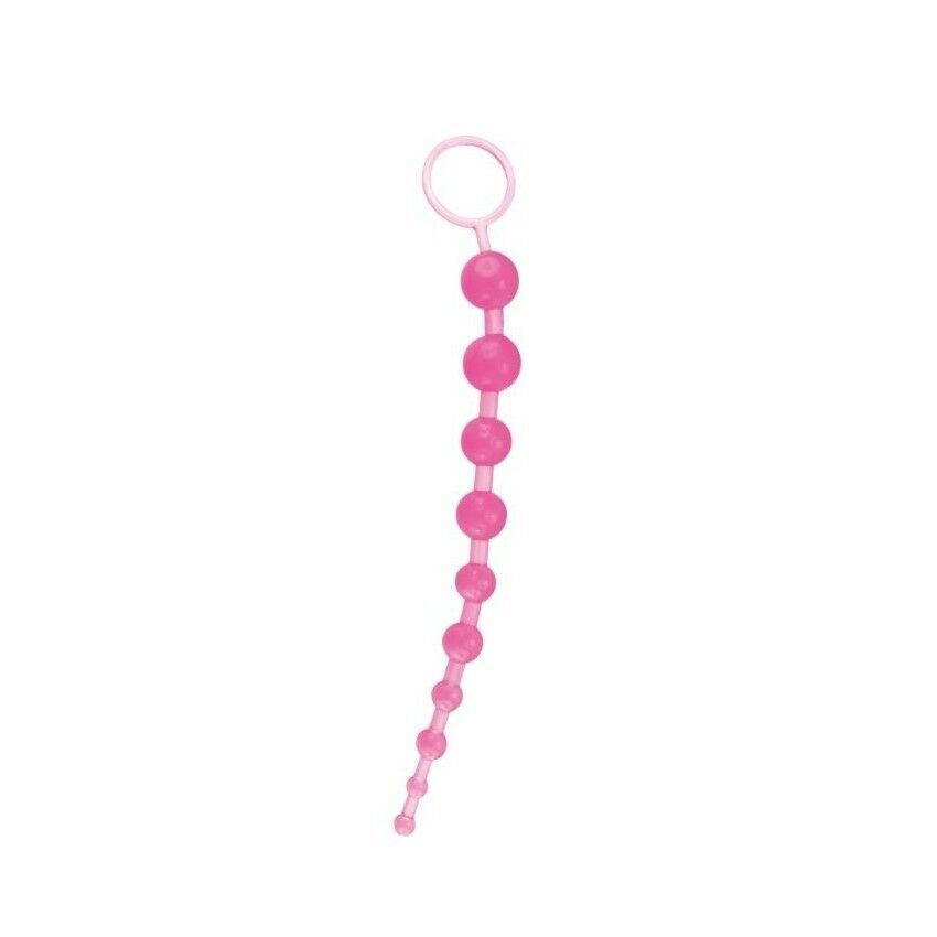 Palline Anali Catena In Silicone Impugnatura Ad Anello Anale Vaginale