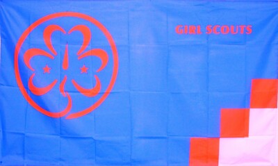 Girl Scout Flag Girl Scout of America New 3x5 Feet Polyester Double ...