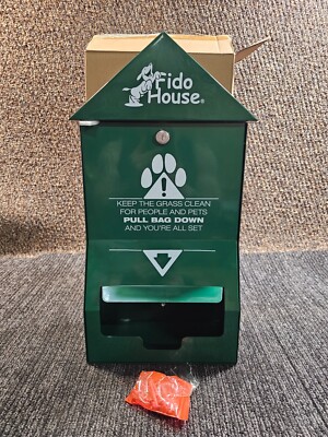 Fido House 116131 Header Pet Waste Dispenser Green PP-DSP-FHEADER | eBay