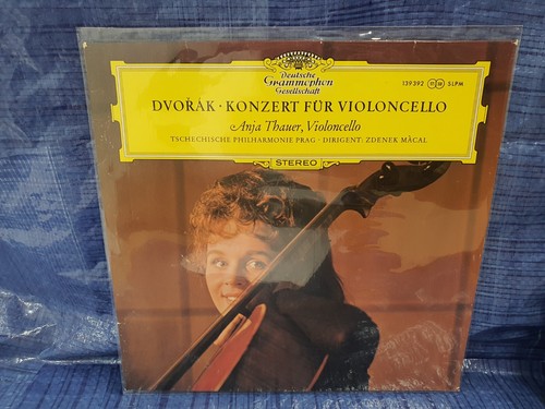 ANJA THAUER DVORAK CELLO CONCERTO 1st DGG 138 392 CHECH PHIL ZDENEK ...