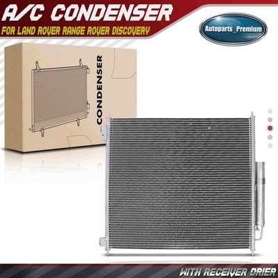 A/C Condenser with Receiver Drier for Land Rover Range Rover Discovery ...