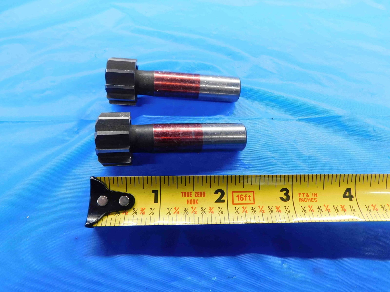 2PCS HSS KEYSEAT KEYWAY CUTTERS ABOUT 7/8 O.D. X 1/2 WIDTH X 1/2 SHANK ...