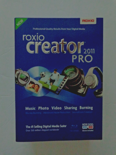 Roxio Creator Pro From 2011 Software For Windows Digital Media | eBay