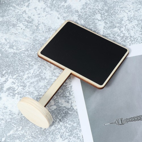 10 Pcs Table Chalk Board Sign Decorative Message Chalkboard Label | eBay