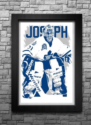 CURTIS JOSEPH art print/poster TORONTO MAPLE LEAFS FREE S&H! JERSEY ...