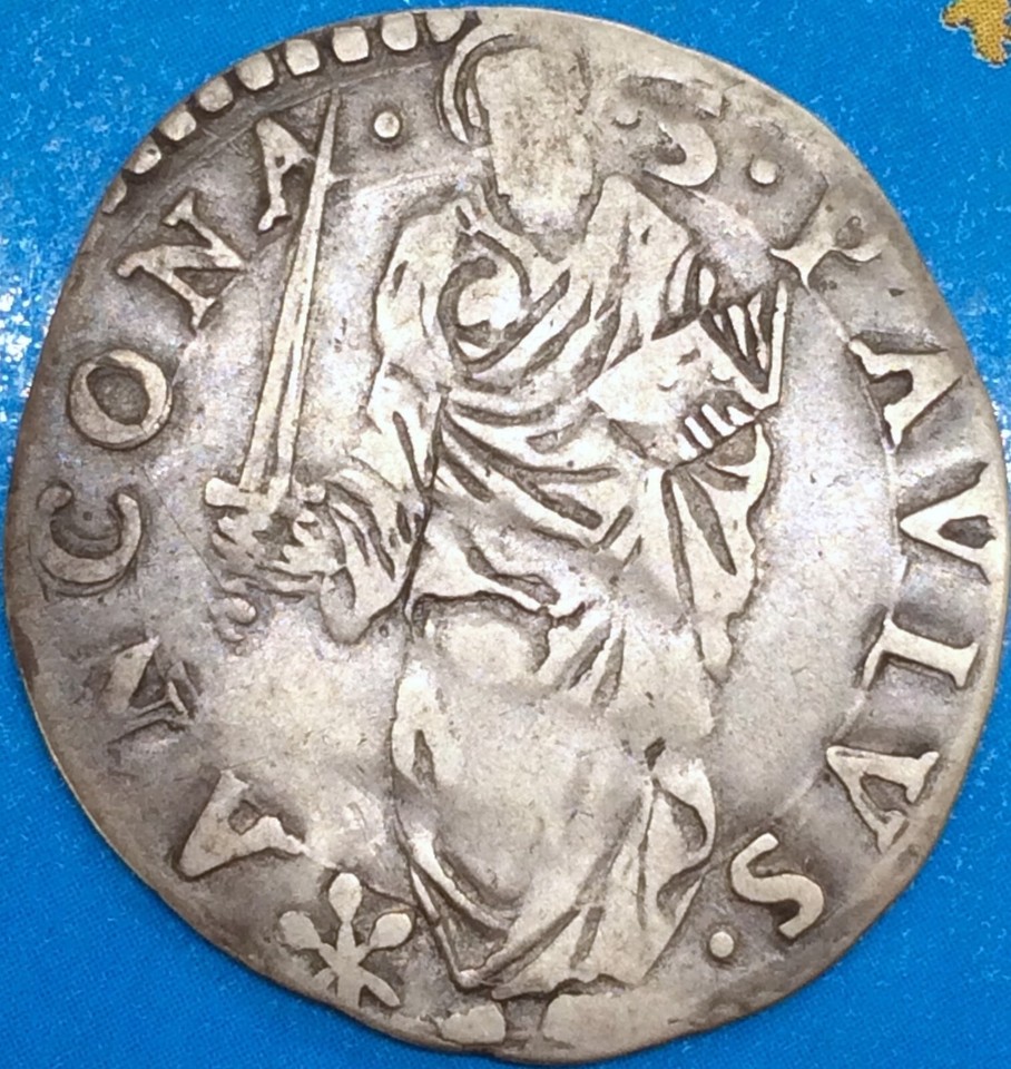 Vatican Paolo IV (1555-1559) Giulio ANCONA St. Paulus 28mm 3g Ag | eBay