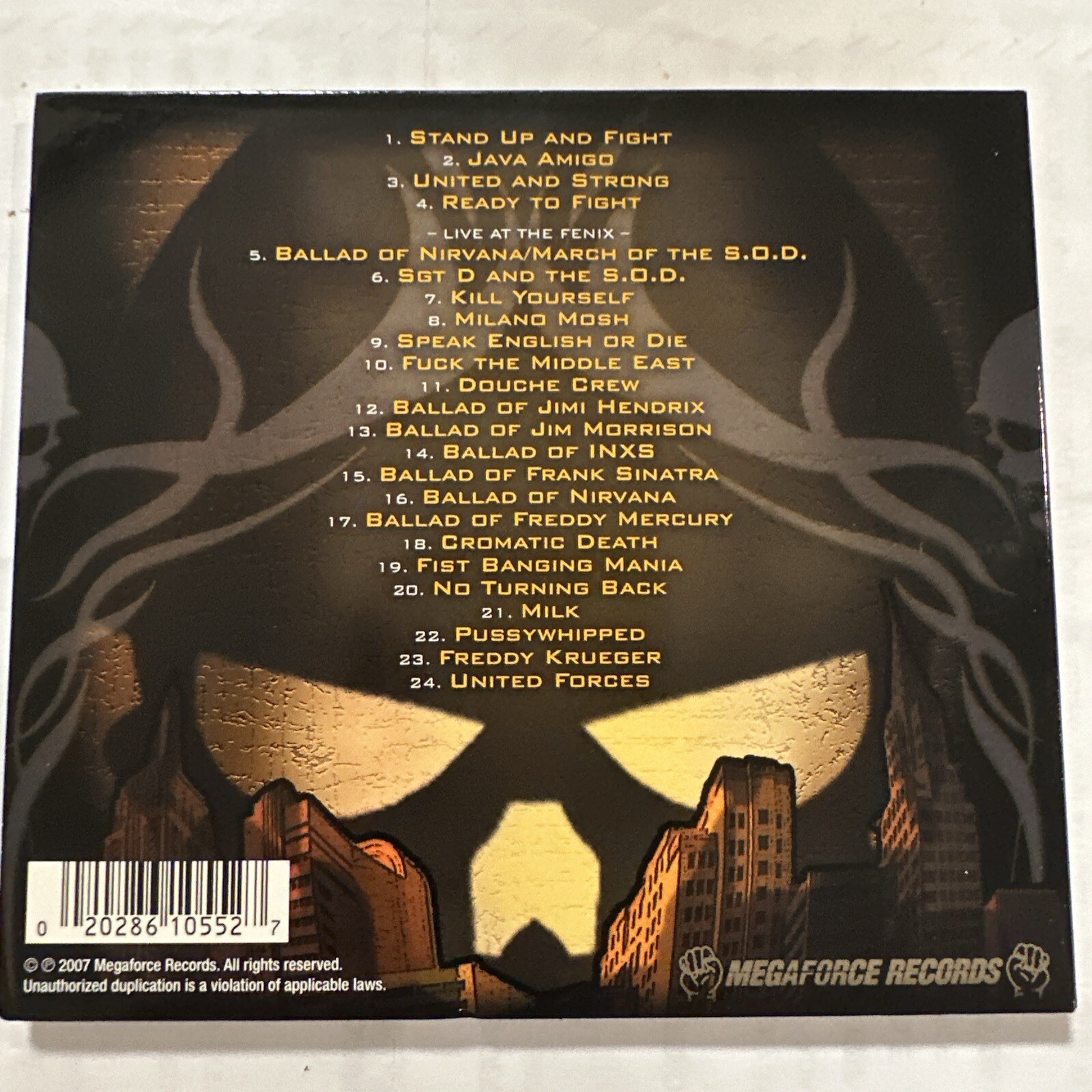 Stormtroopers Of Death – Rise Of The Infidels CD 2007 Megaforce ...