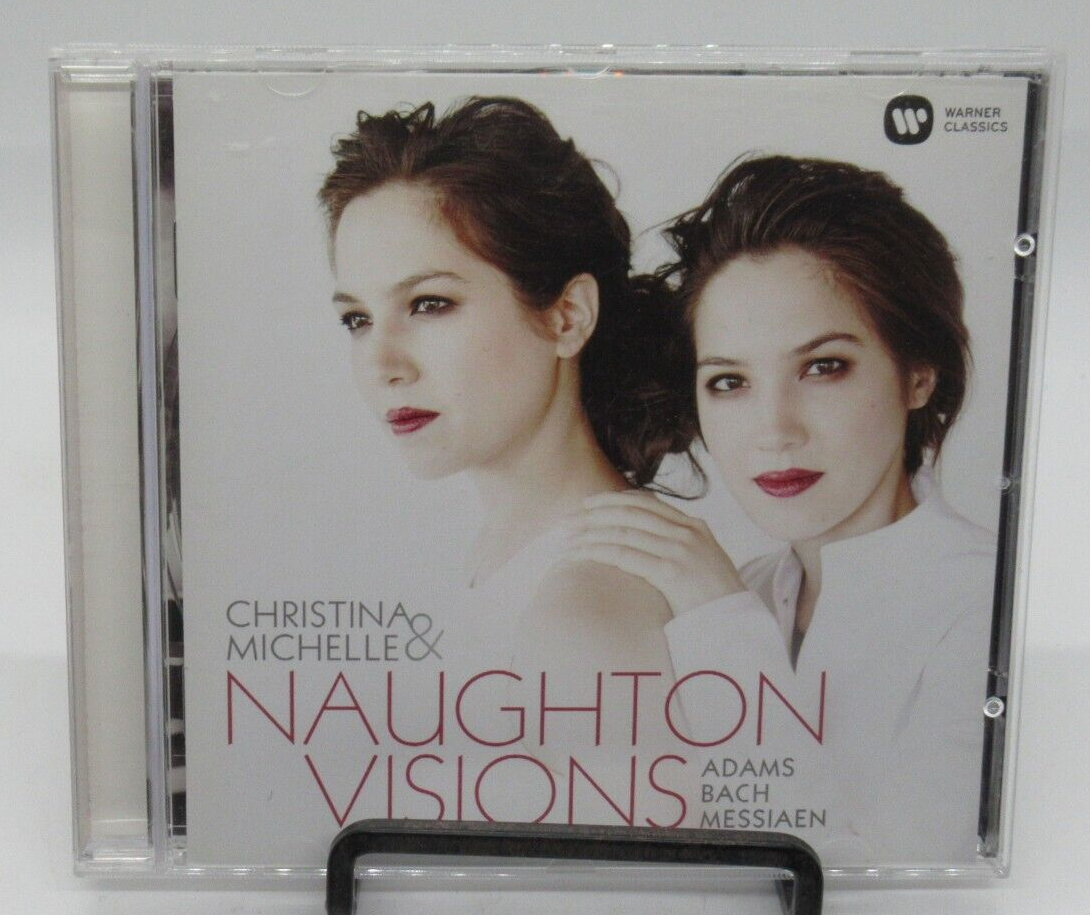 CHRISTINA & MICHELLE NAUGHTON: VISIONS MUSIC CD, ADAMS BACH MESSIAEN ...