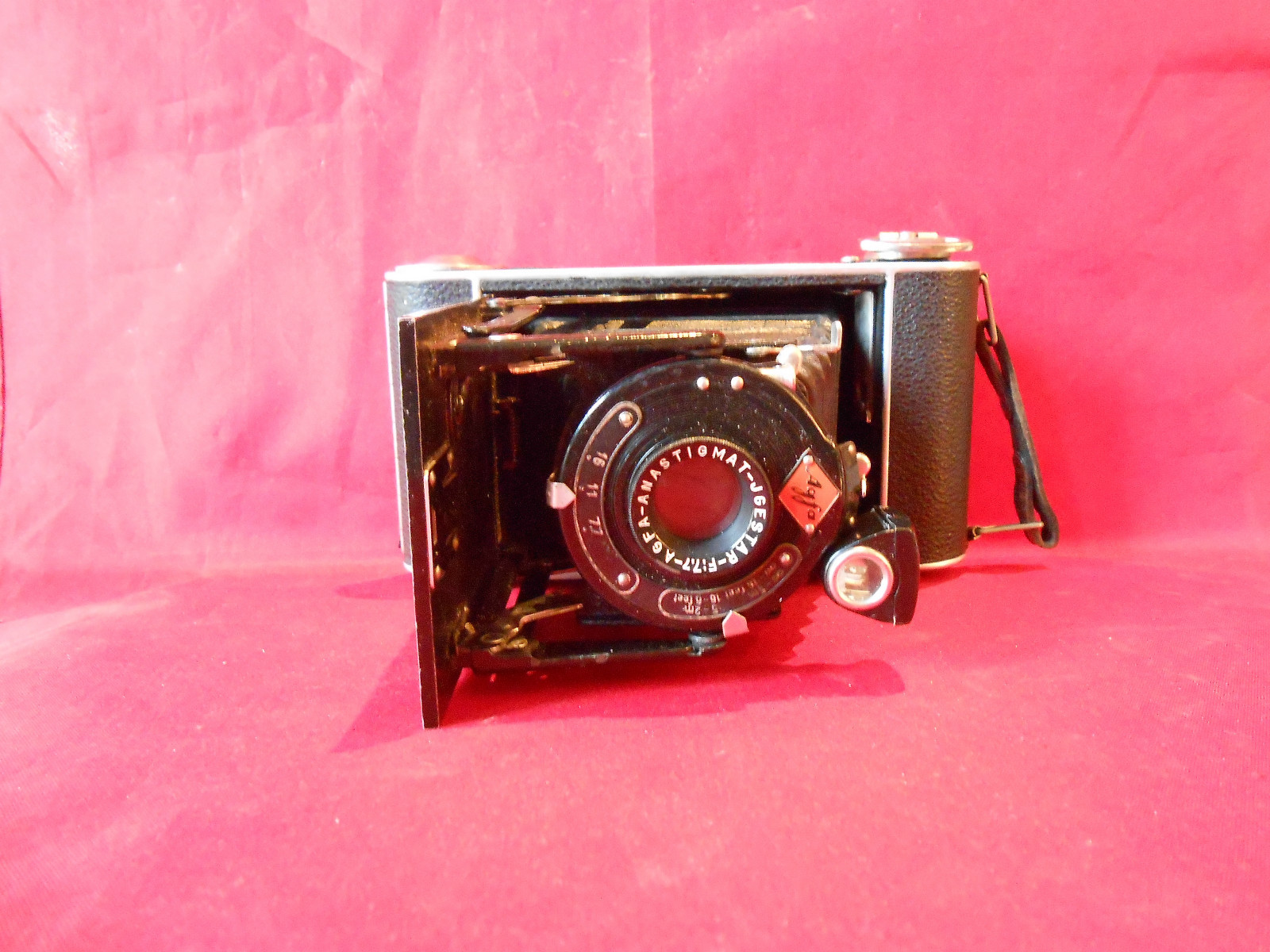 Agfa Balgenkamera Fotokamera Objektiv AGFA- Anastigmat JGESTAR f7,7 ...