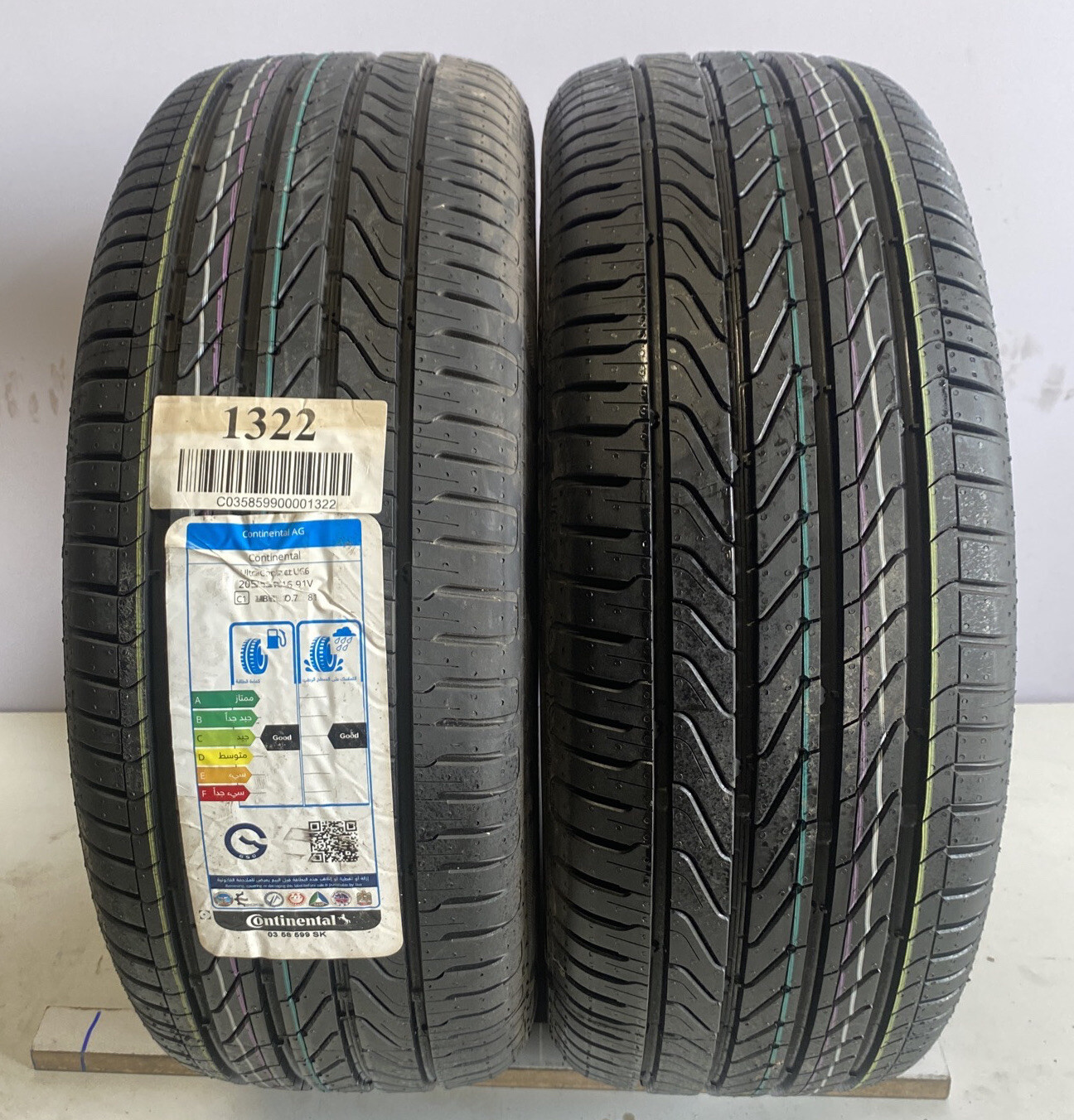 NEW 4x 205/55/16 91V CONTINENTAL ULTRA CONTACT UC6. 2055516 TYRES | eBay UK
