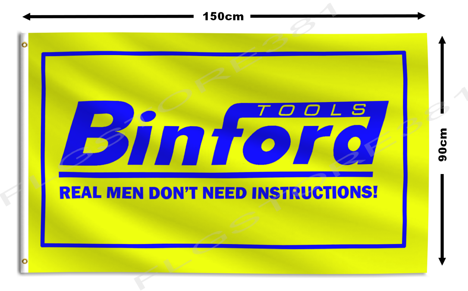 Binford tools Banner Flag 3X5 Ft Tools Products Box Garage Shop Wall ...