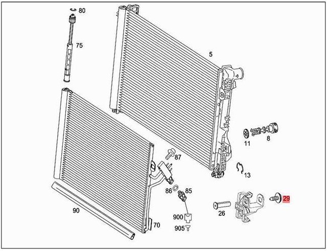 Genuine MERCEDES Fillister HD Screw 10pcs W639 0069902112 for sale ...