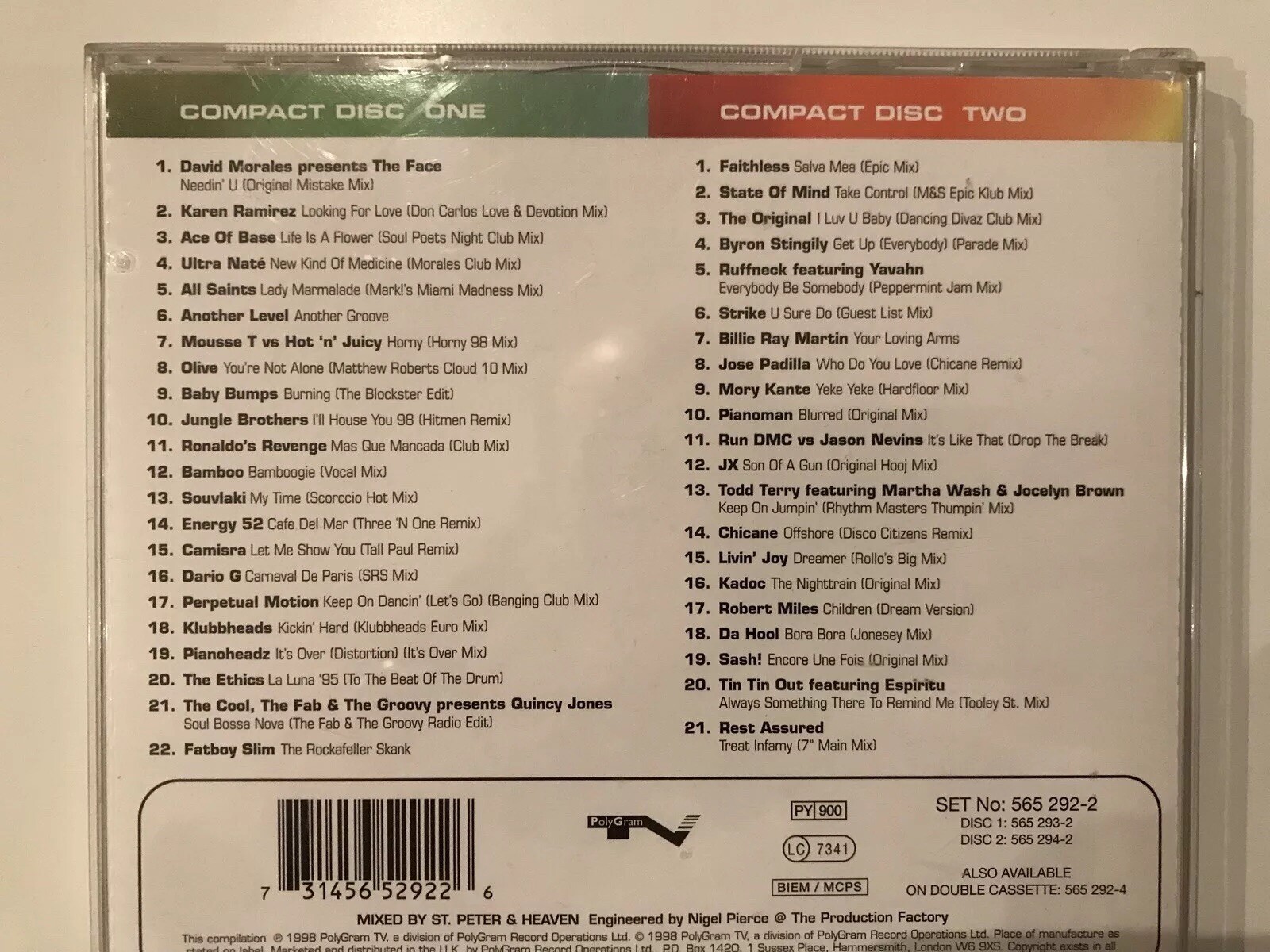 Various Artists - Ultimate Club Mix Vol.2 (CD 1998)FREE P&P | eBay UK