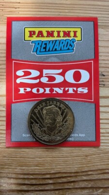Panini Rewards - RED 250 Point Redemption Card - UNUSED / UNREDEEMED | eBay