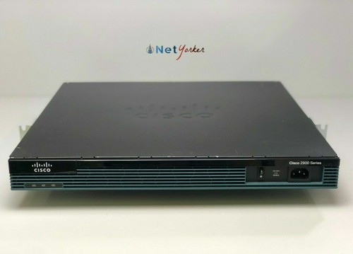 Cisco 2901-V/K9 Voice Bundle Router CISCO2901-V/K9 - Same Day Shipping ...