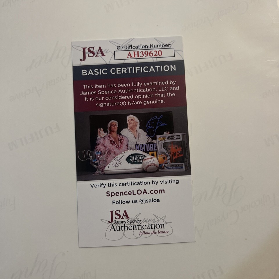 SAM HUFF signed 8x10 Photo! WVU Mountaineers Redskins Giants Hall Of ...