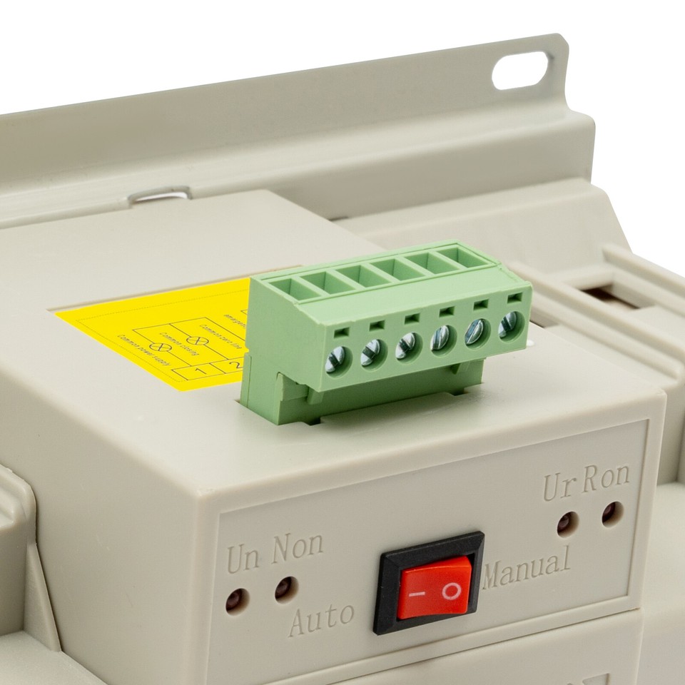 ATS Dual Power Automatic Smart Transfer Switch 63 Amp 3P For Generator ...