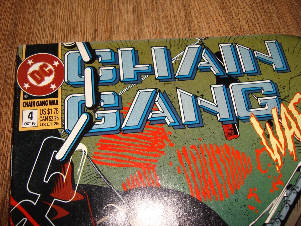 Vintage DC Comics 4 October 93 Chain Gang War Comic | eBay