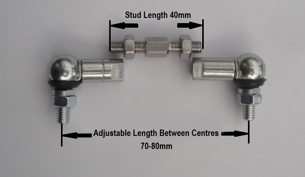 HID Headlight Ride Height Level Sensor Linkage M6 Connecting Rod - 9 ...