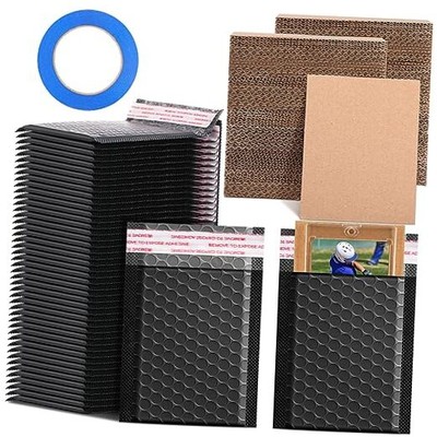 301 Pcs Trading Card Shipping Protector Set Include 200 Corrugated ...