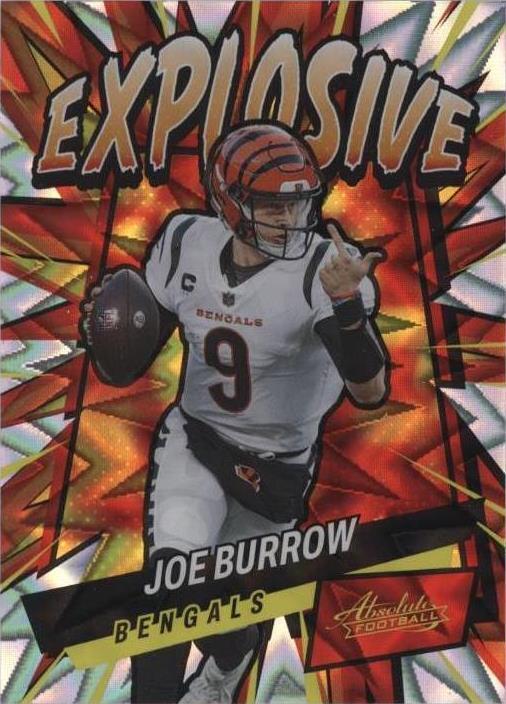 2022 Panini Absolute - Explosive Joe Burrow #E2 for sale online | eBay