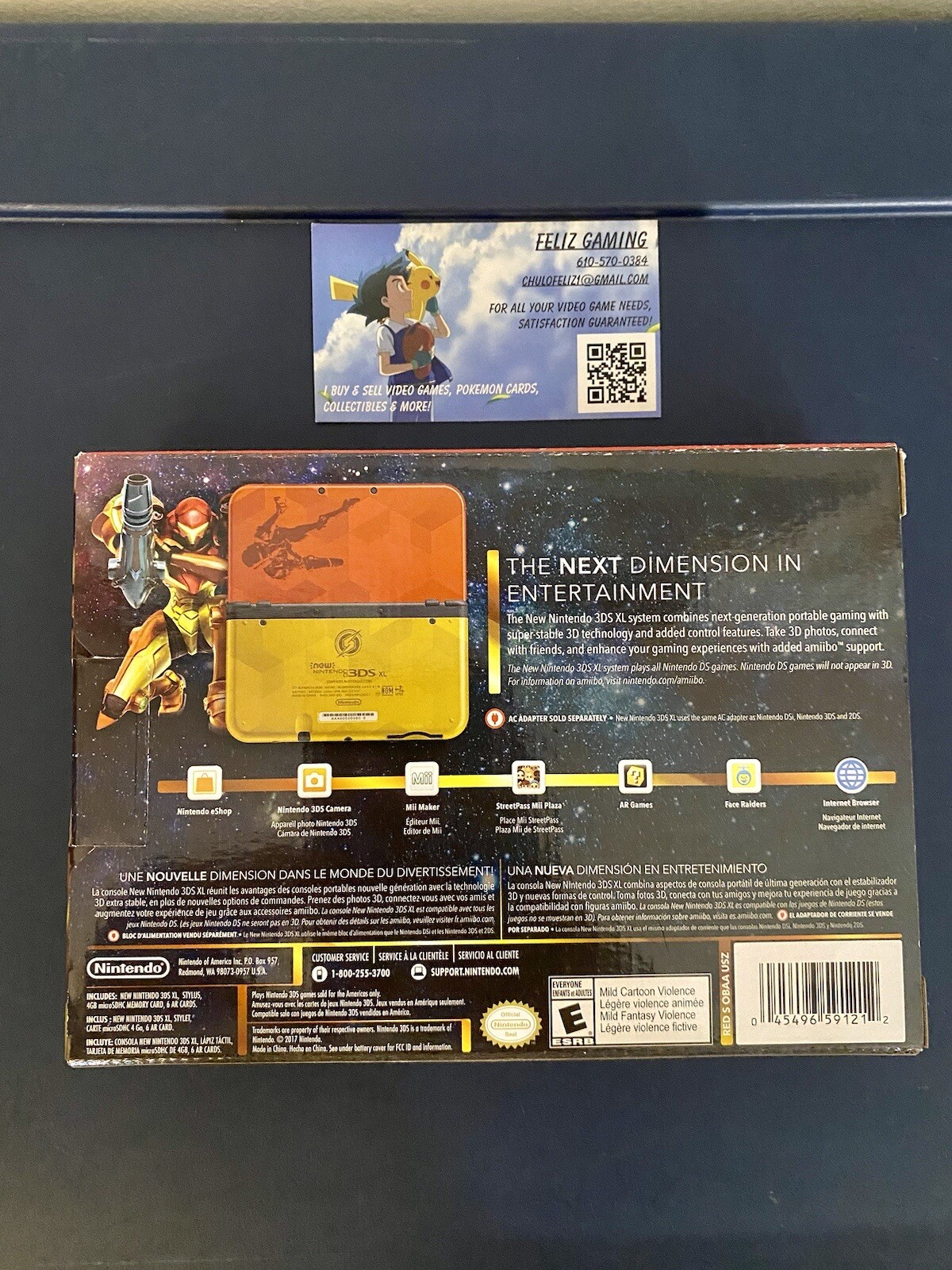 Nintendo 3DS XL Samus Edition Handheld System for sale online | eBay