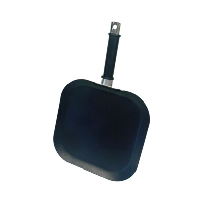 11" Single Square Griddle Frying Pan Cookware Non-Stick Coating Griddle ...
