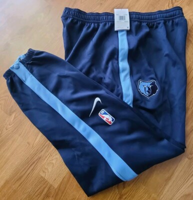$100 Nike NBA Memphis Grizzlies Team Issue Tear Away Pants Warmup Size ...