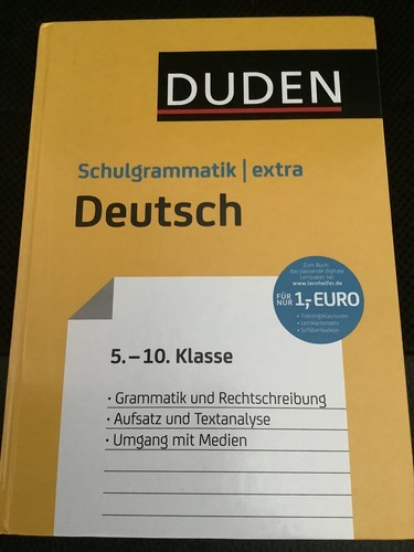 Duden Schulgrammatik extra - Deutsch: Grammatik und Rech... | Buch ...