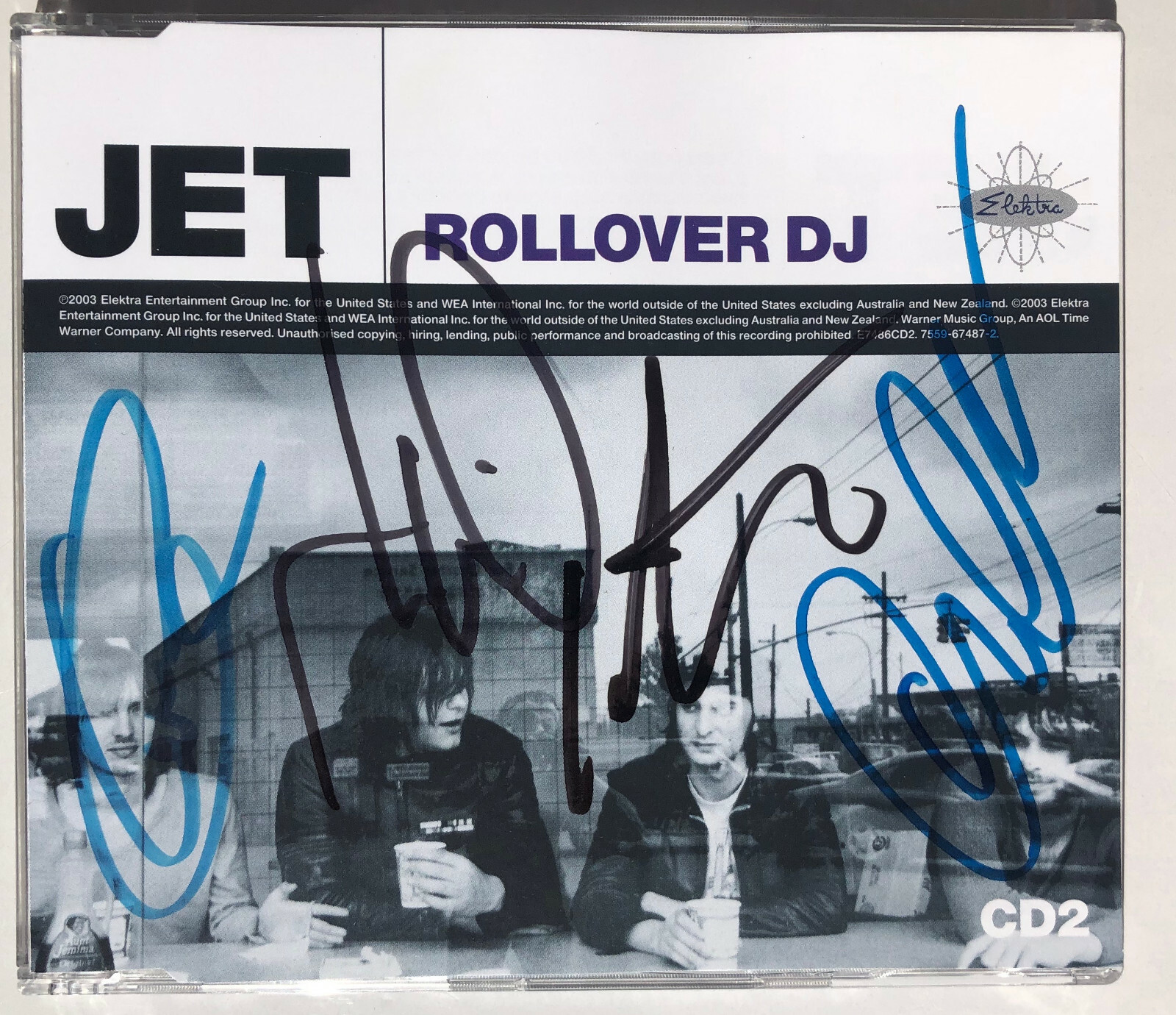 JET ROLLOVER DJ fully Signed CD single autogramm signiert autographed ...