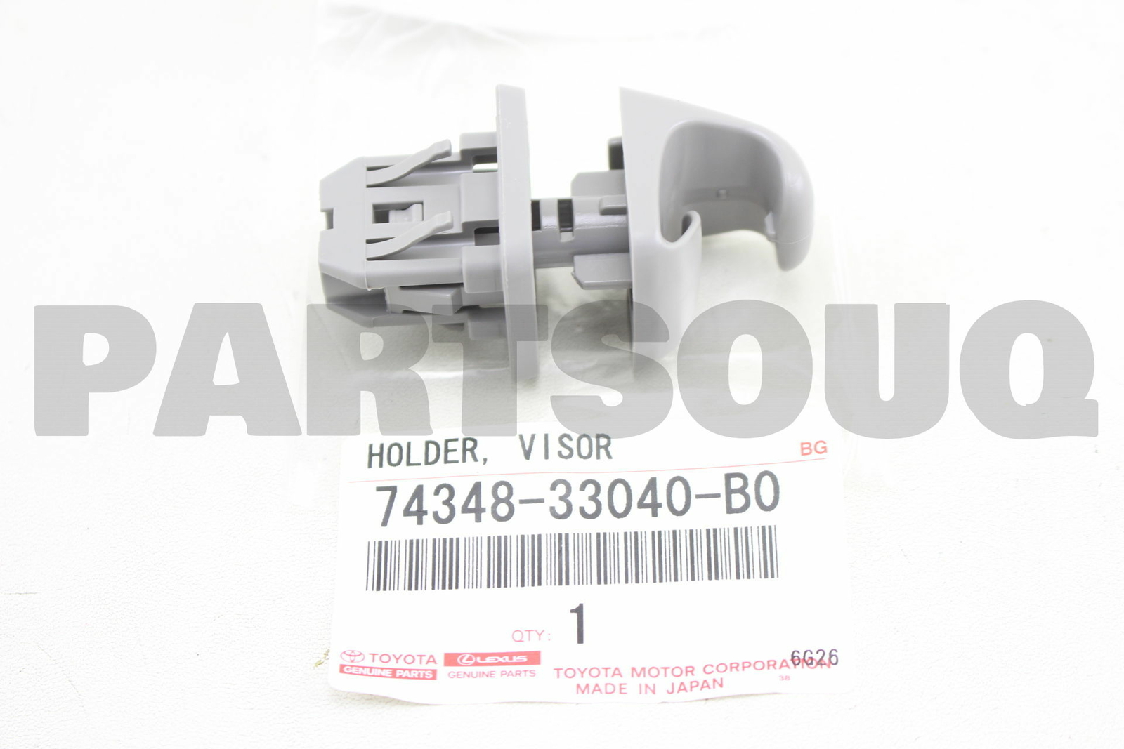7434833040B0 Genuine Toyota HOLDER, VISOR, RH/LH 74348-33040-B0 | eBay